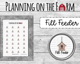 Wild Bird Feeders Bird Feeder Reminder Bird Seed Wild Birds Planner ...