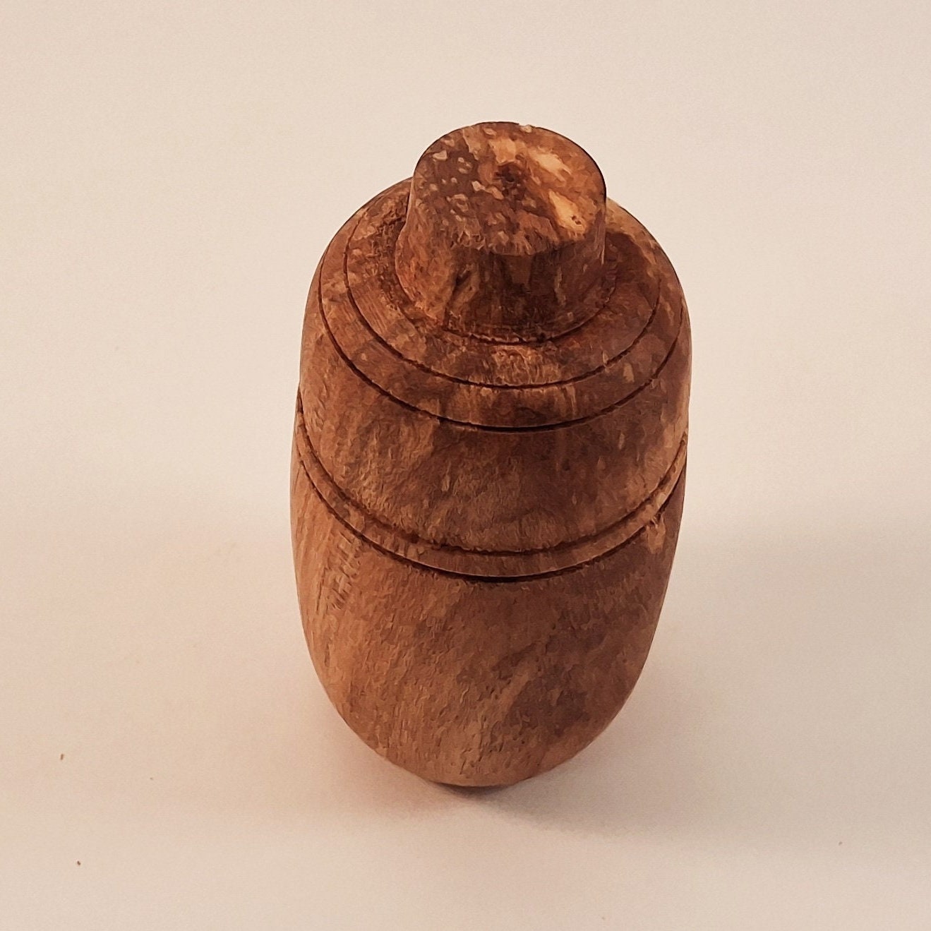 Spalted Maple Covered Box, Hand Turned, Gift for Mom, Trinket Box - Etsy