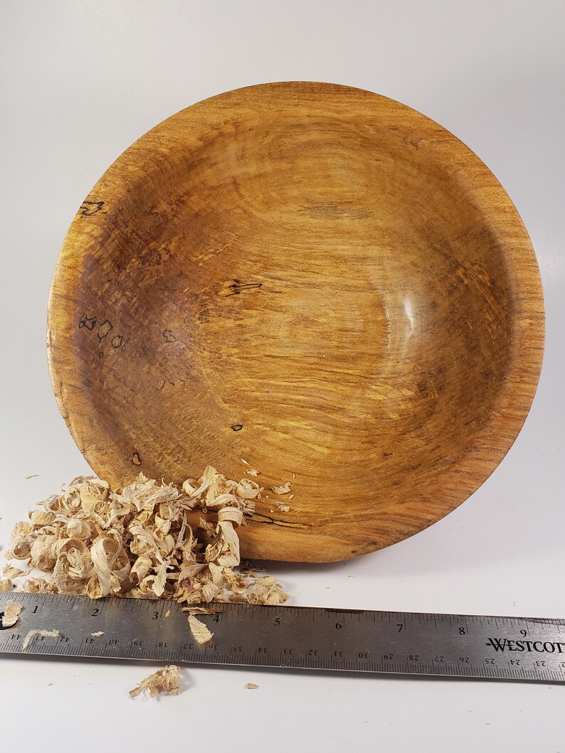 Spalted Sugar Maple Bowl Fruit Bowl Decorative Bowl Catch - Etsy