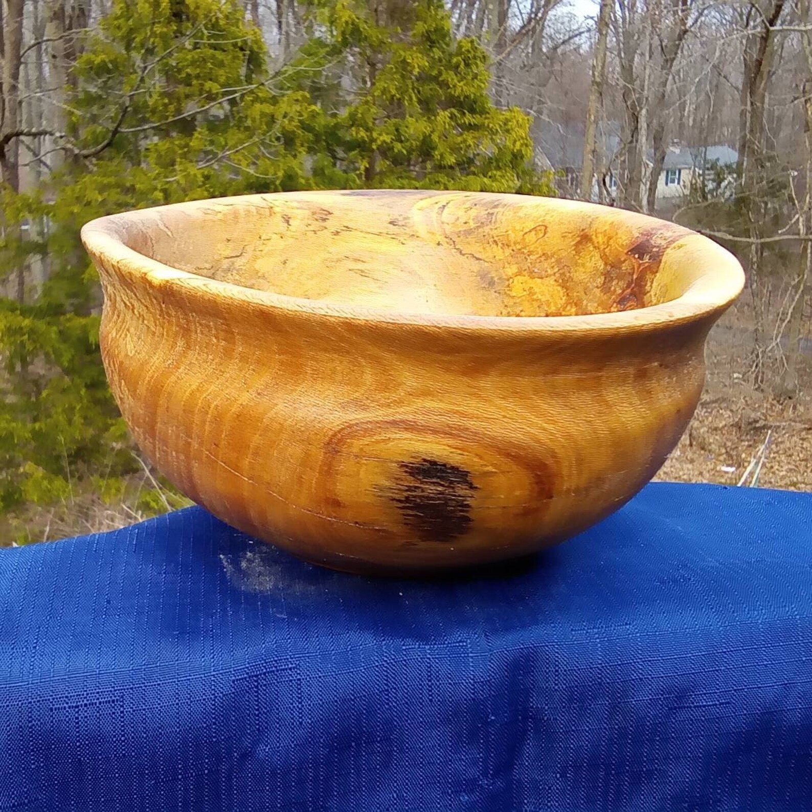 Spalted Sycamore Bowl - Etsy
