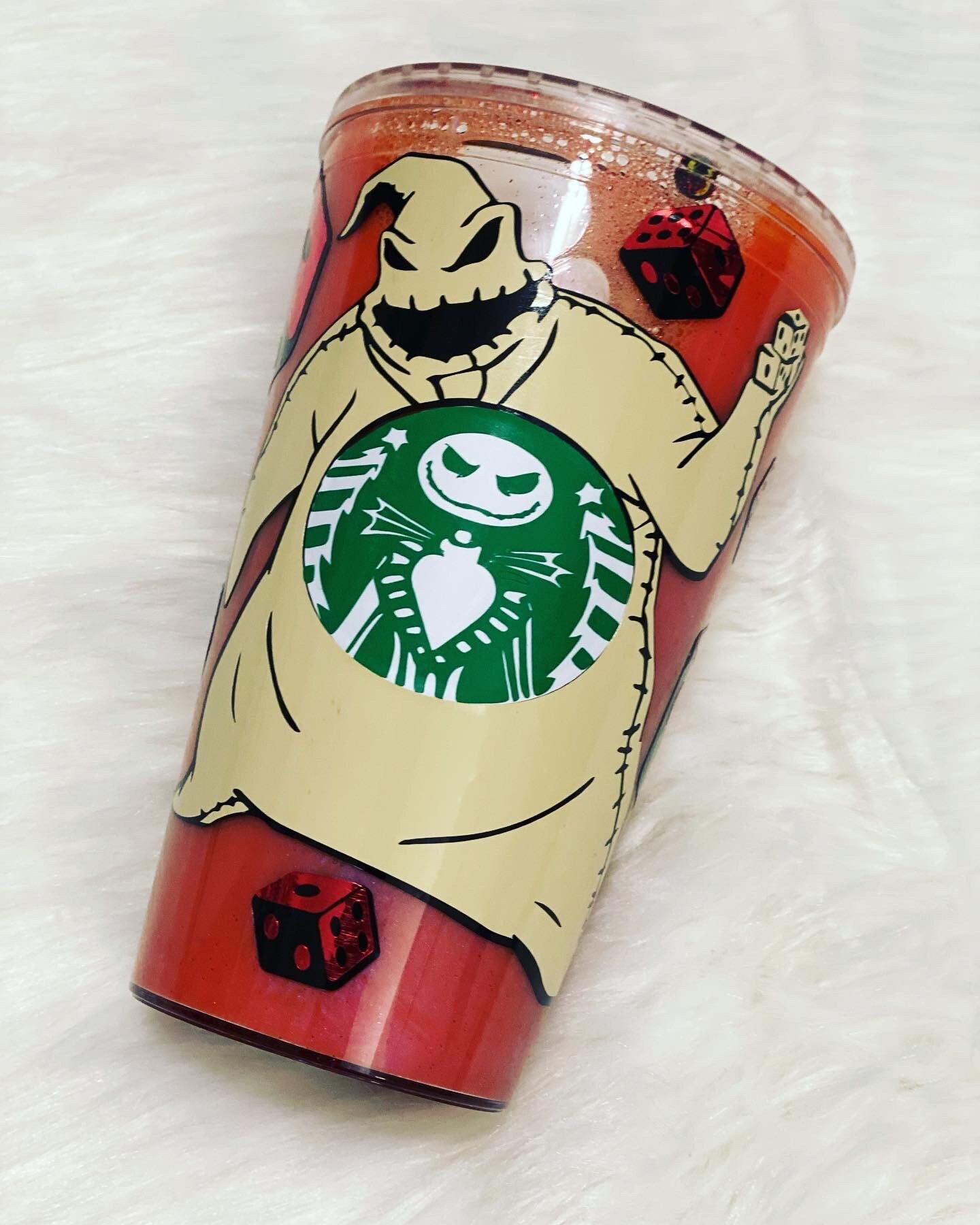 Snow Globe Oogie Boogie Cup - Etsy