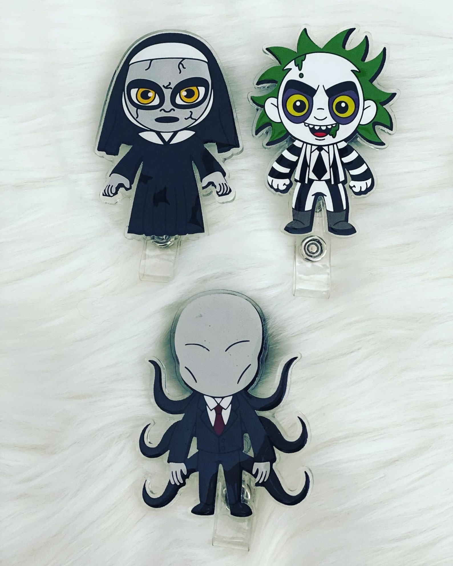 Badge Reel Horror | Etsy