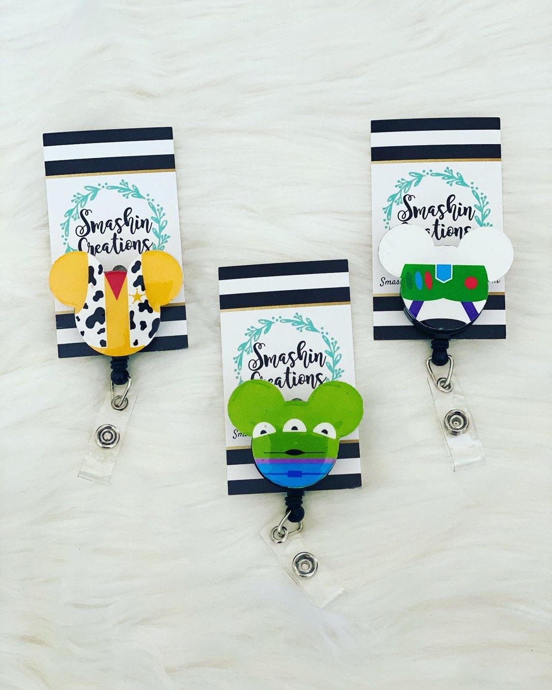 Badge Reel Mouse Head to Infinity and Beyond - Etsy