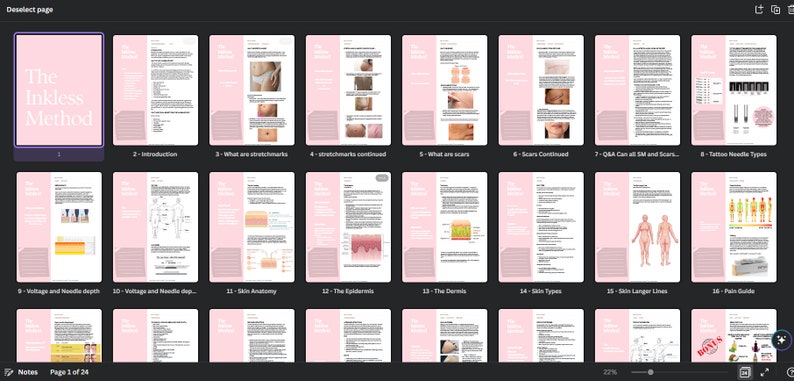 The Inkless Method Training Manual - Etsy