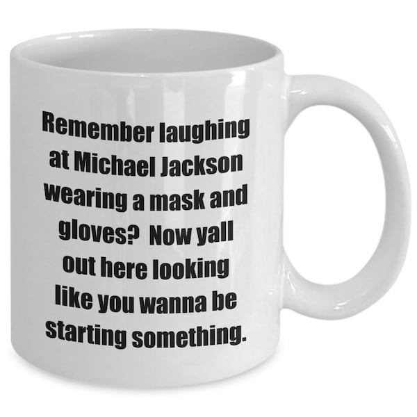 Michael Jackson Coffee Mug - Etsy