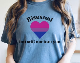 LGBTQ Bisexual Shirt Comfort Colors, Queer Bi Pride Shirt Pride Month ...