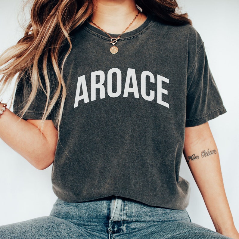 Aroace Shirt Anxious Aroace Asexual Shirt Aroace Pride T Shirt Aromantic Asexual Pride
