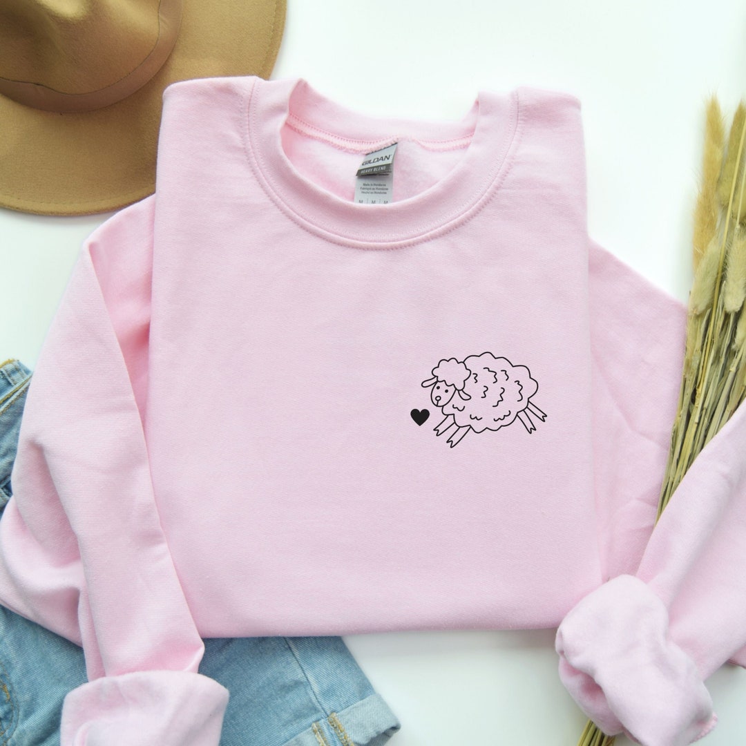 Sheep Sweater, Sheep Sweatshirt Pocket, Sheep Gifts, Lamb Sweatshirt ...