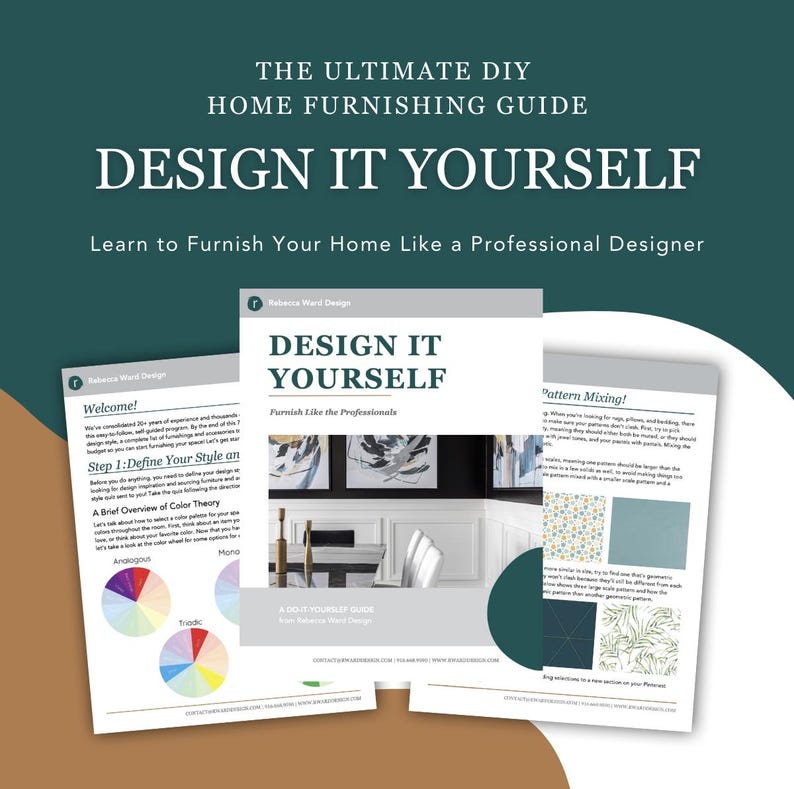 Design It Yourself - DIY Guide to Learn to Furnish Your Home Like an ...