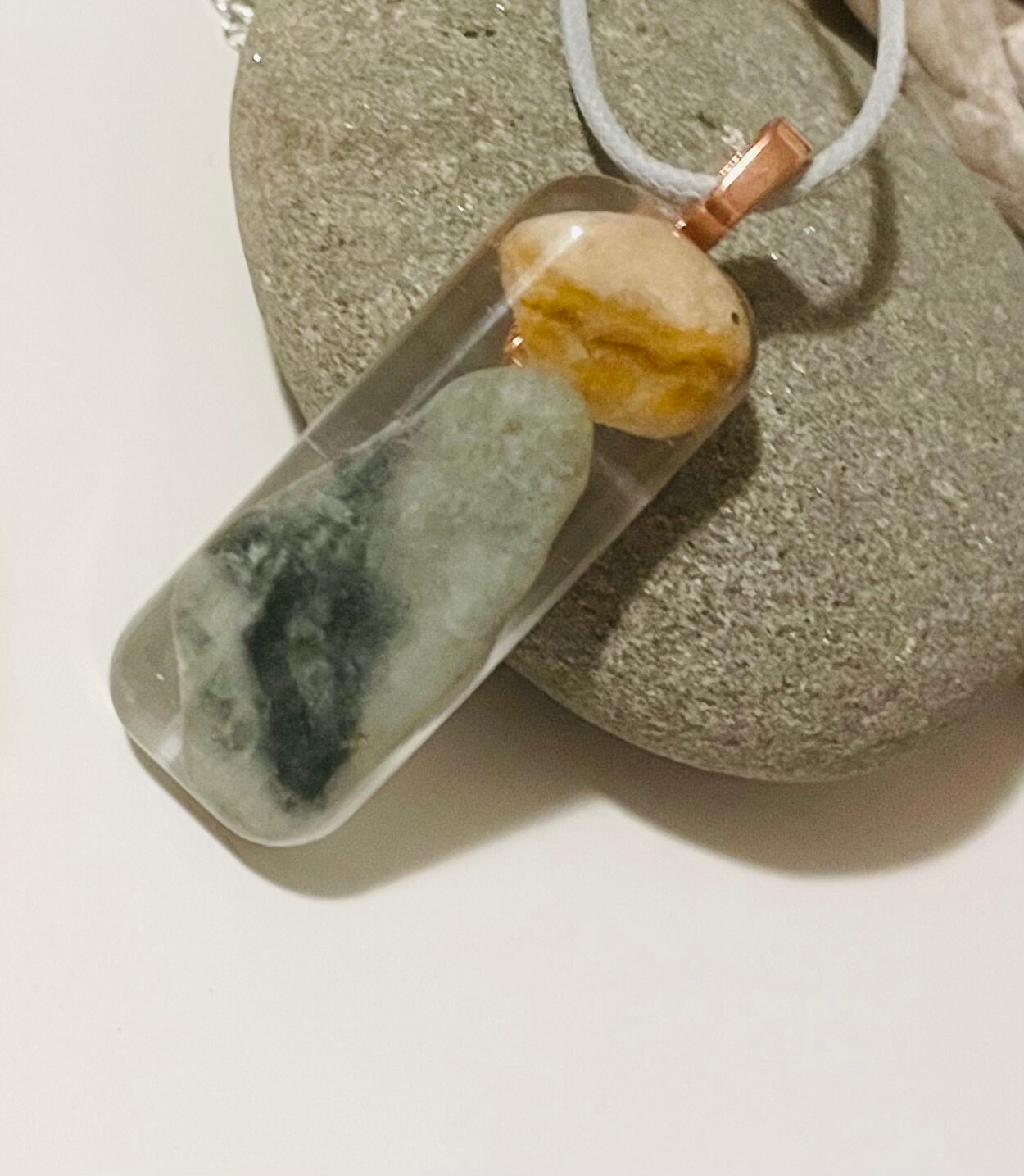 Pacific Northwest Heavy Puget Sound Stones Pendant - Etsy