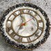Blue Epoxy Resin Modern Wall Clock Aesthetic Room Decor Geode - Etsy