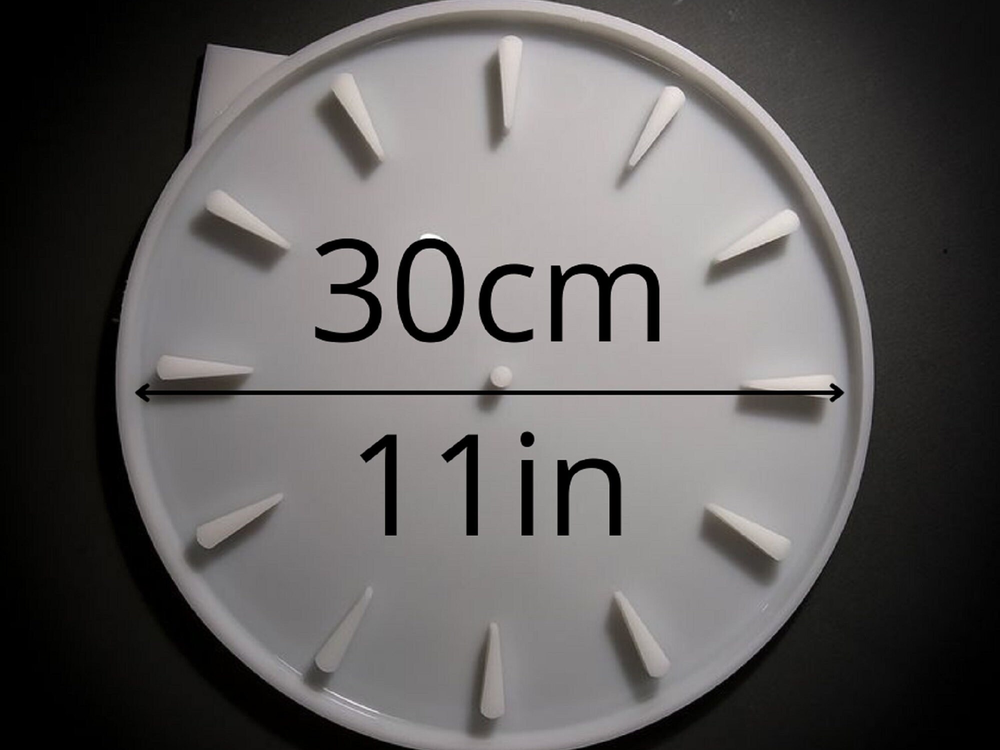 Round wall clock silicone mold for epoxy resin Silicone mold | Etsy