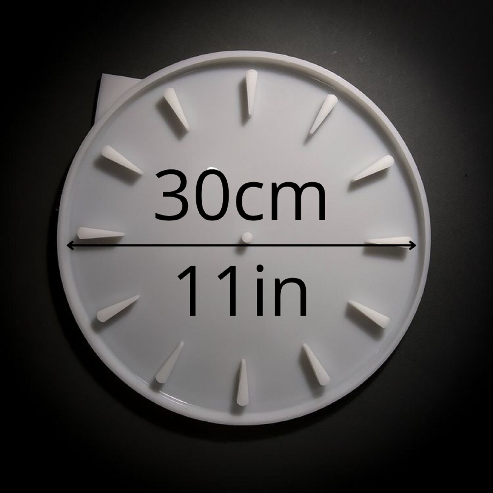 Square Wall Clock Silicone Mold for Epoxy Resin Silicone Mold - Etsy