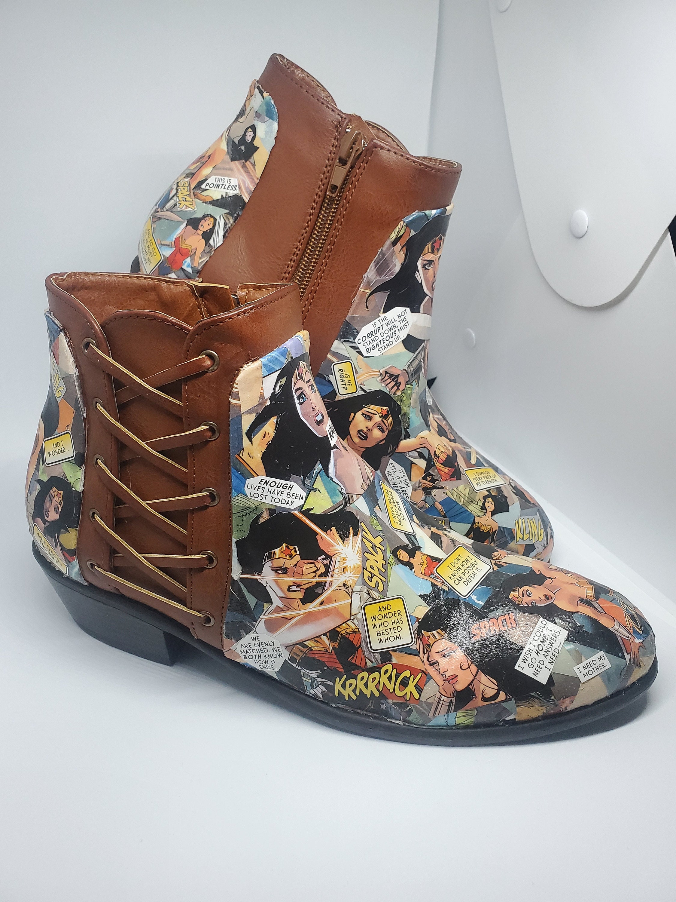 Diy Wonder Woman Boots