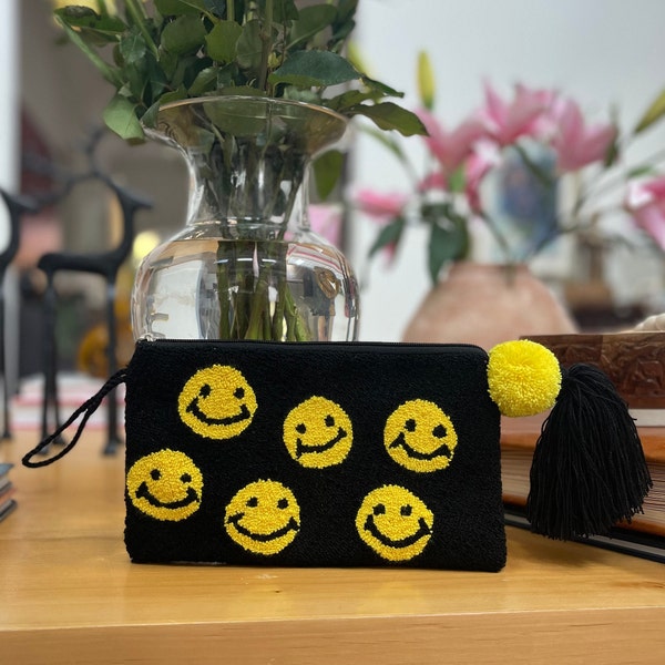 Smiley Face Handbag - Etsy