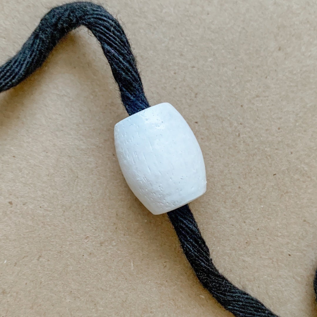 7mm Large Hole Wood Beads for Macramé Barrel Shape Macramé - Etsy