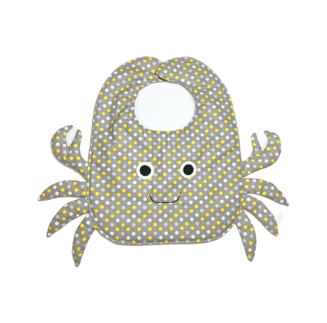 Crab Bib Crab Party Crab Birthday Beach Baby Clothes Ocean Baby Clothes ...