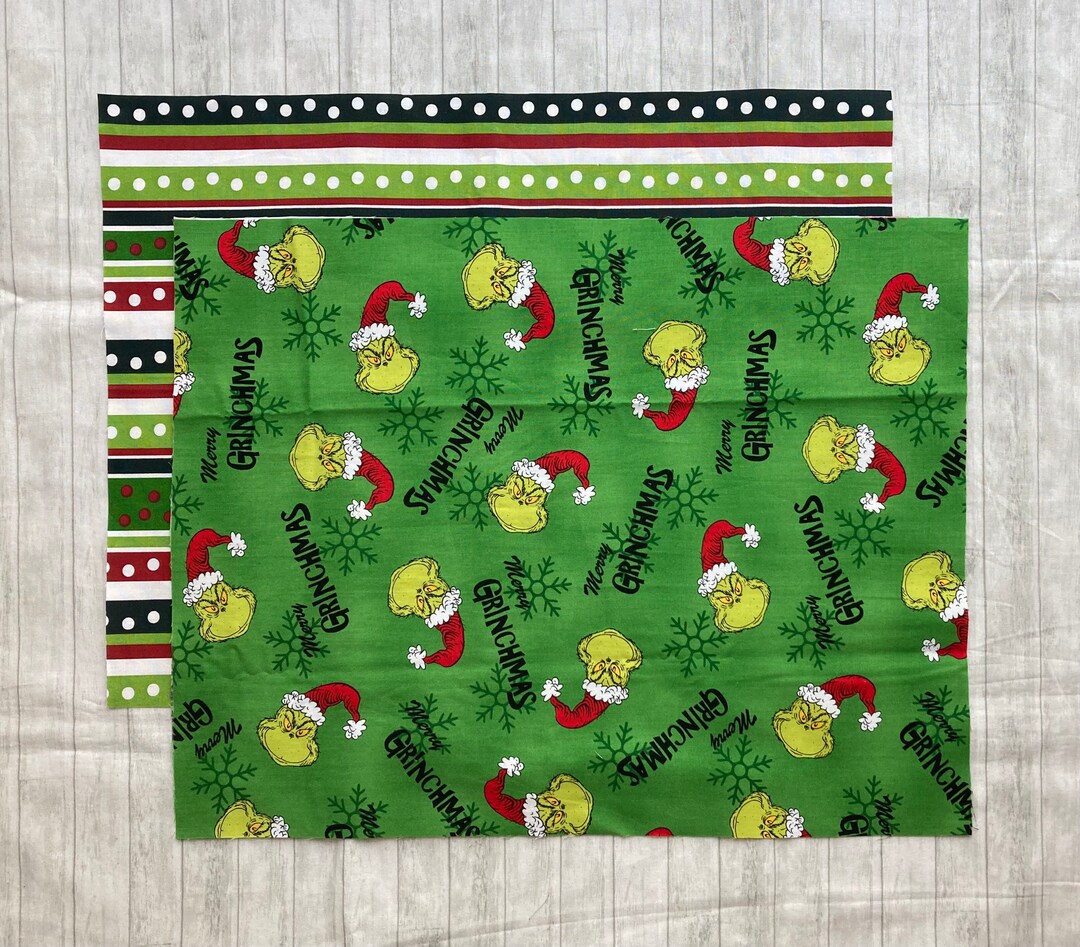 Grinch Christmas Placemats, Grinch Kitchen Gift, Grinch Whoville ...
