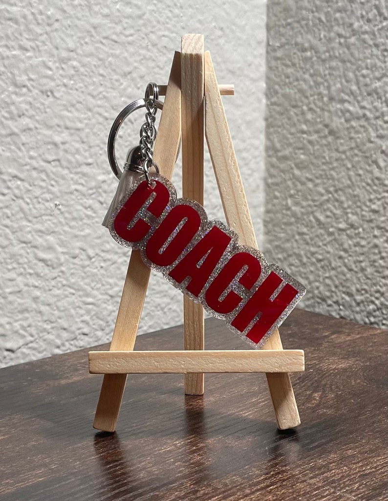 Coach Keychain - Etsy