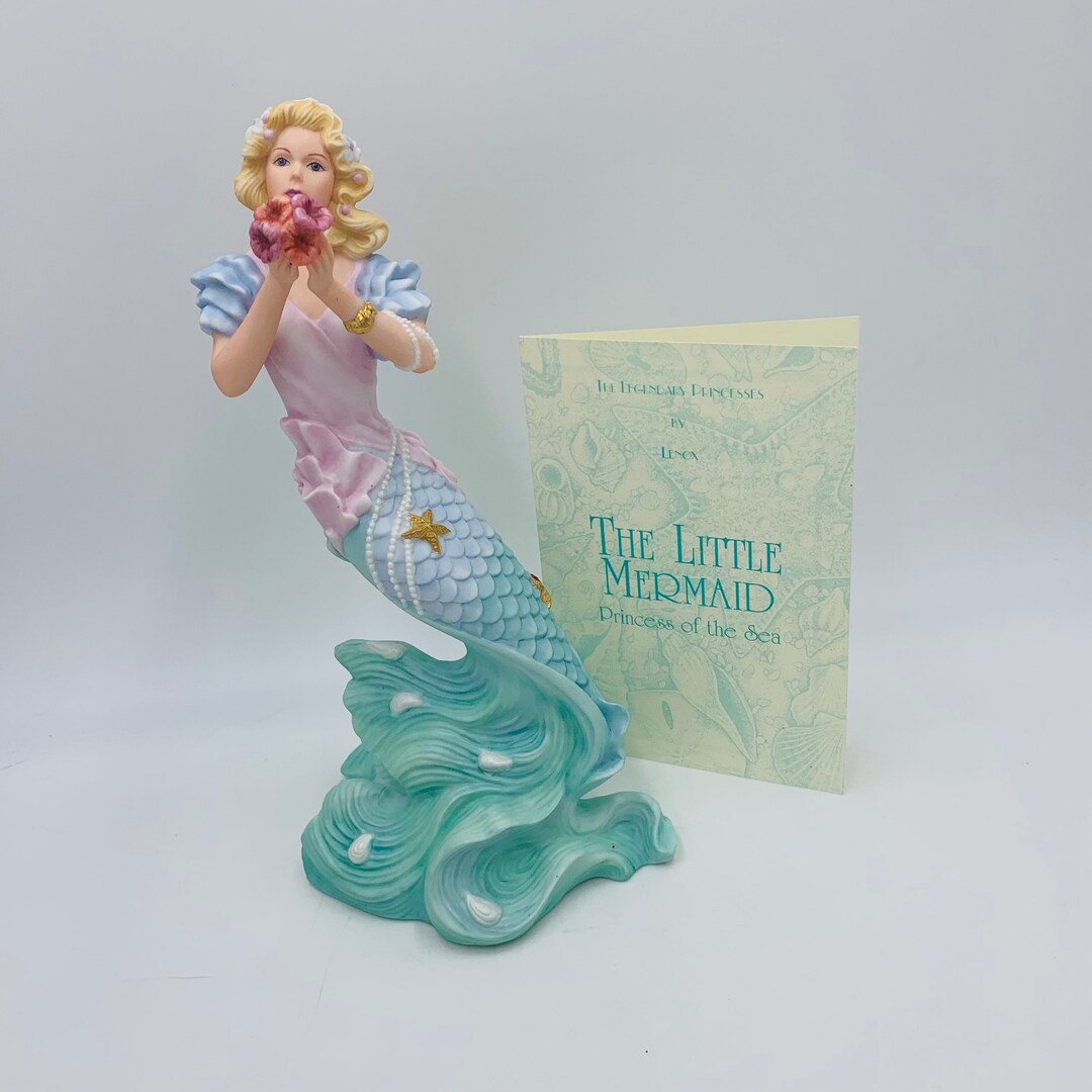 Vintage 1993 Lenox Legendary Princess of the Sea Little Mermaid ...