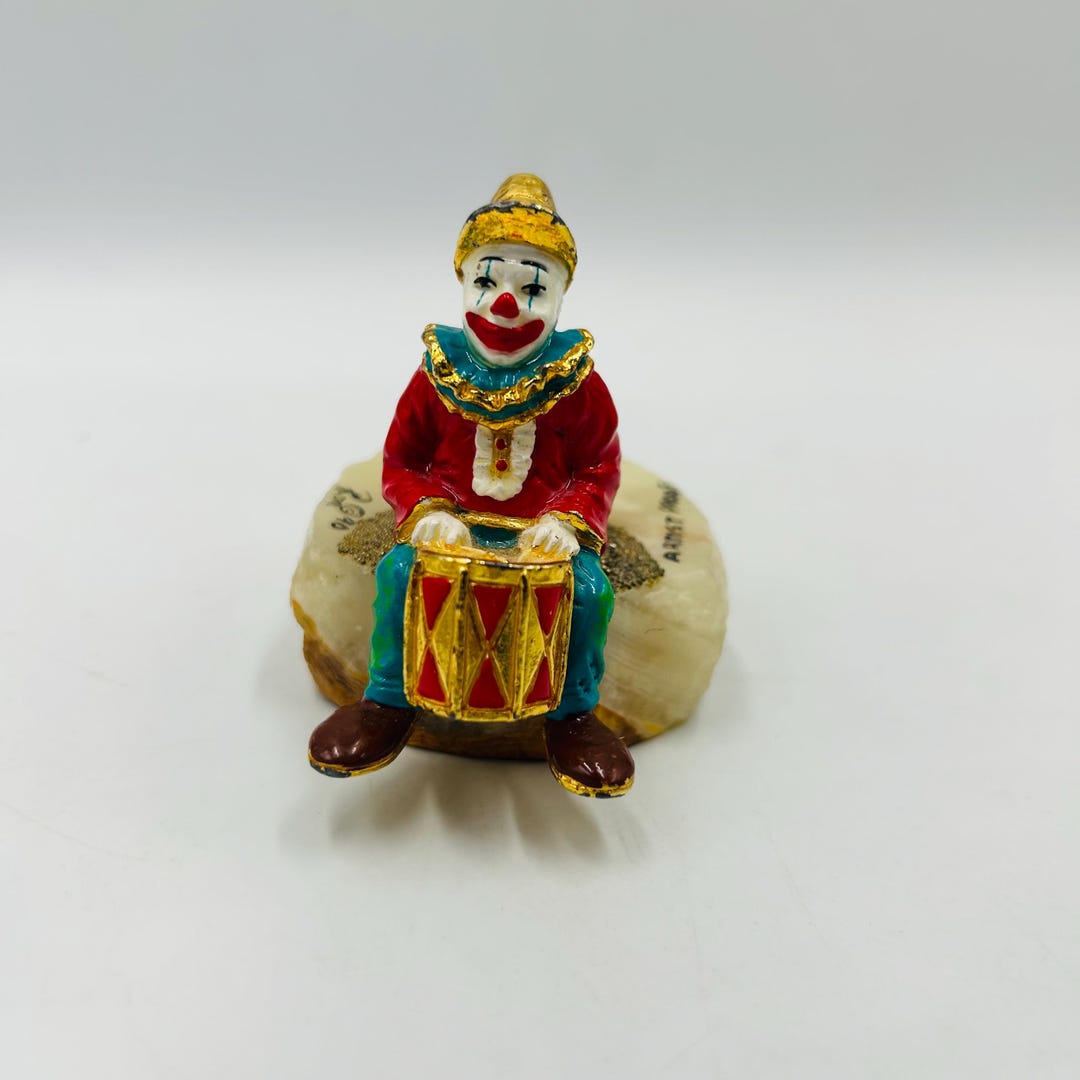 1990 Signed Ron Lee Artist Proof Clown Drummer Figure - Etsy