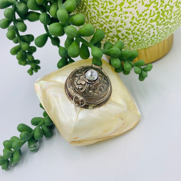 Ornate Pill Box - Etsy
