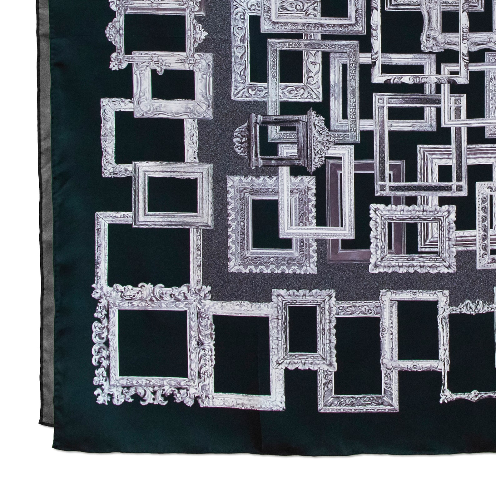 Frame Silk Square Scarf - Etsy