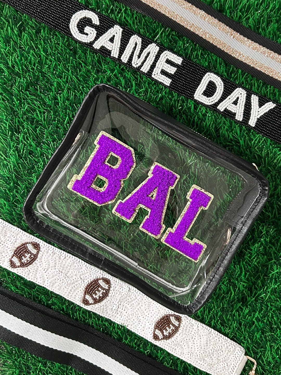 STADIUM BAG - Clear Purse - Game Day Bag - Game Day Purse - Baltimore ...