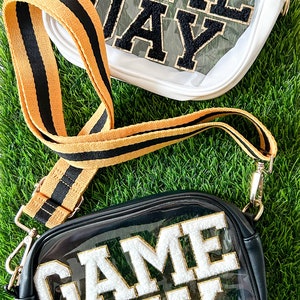 STADIUM BAG - Game Day - Clear Purse - Game Day Bag - Game Day Purse ...