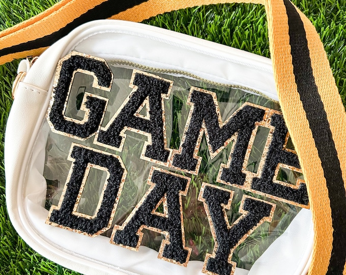 STADIUM BAG - Game Day - Clear Purse - Game Day Bag - Game Day Purse ...