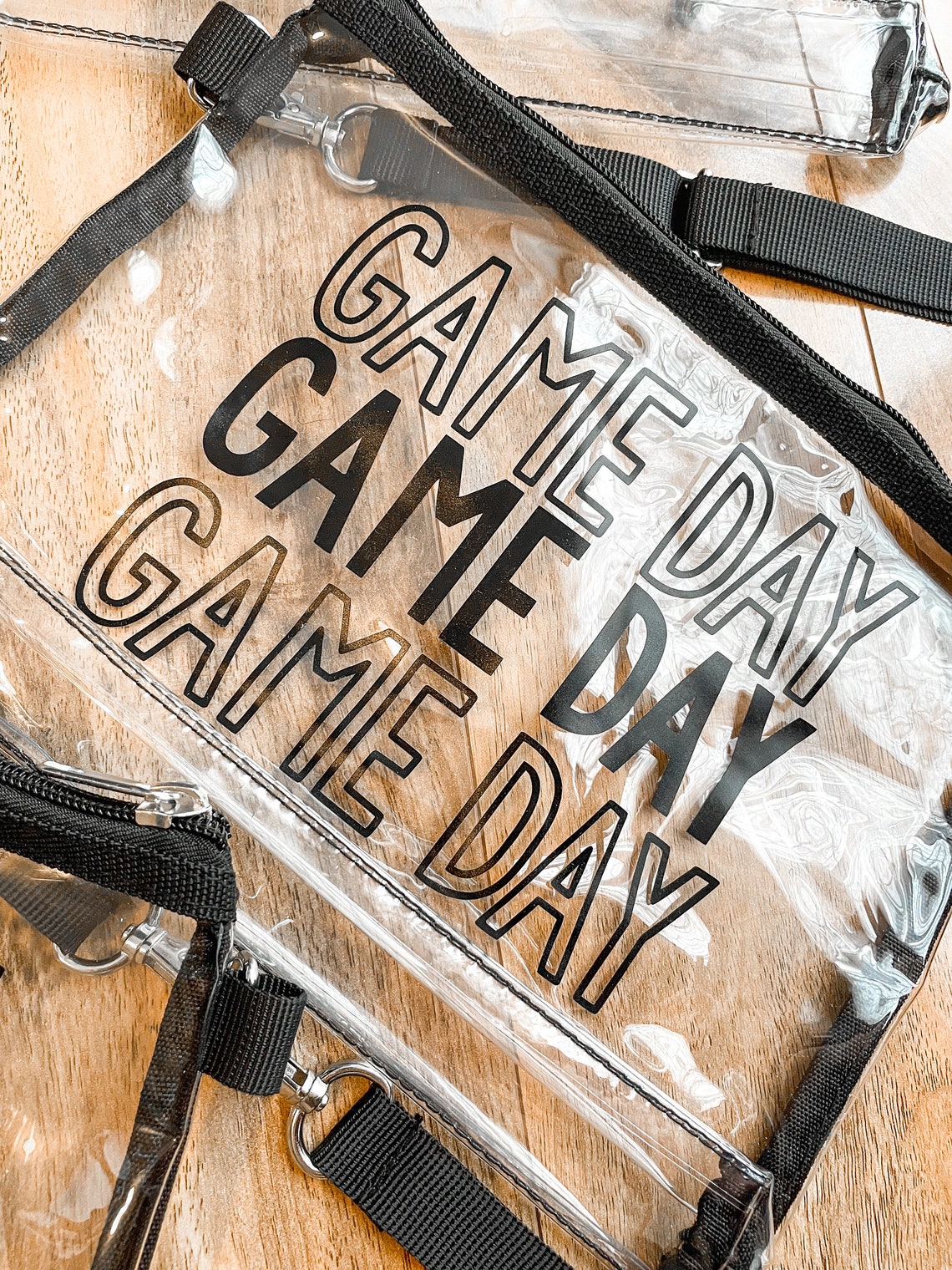 Clear Game Day Bag Stadium Approved Purse Clear Purse - Etsy