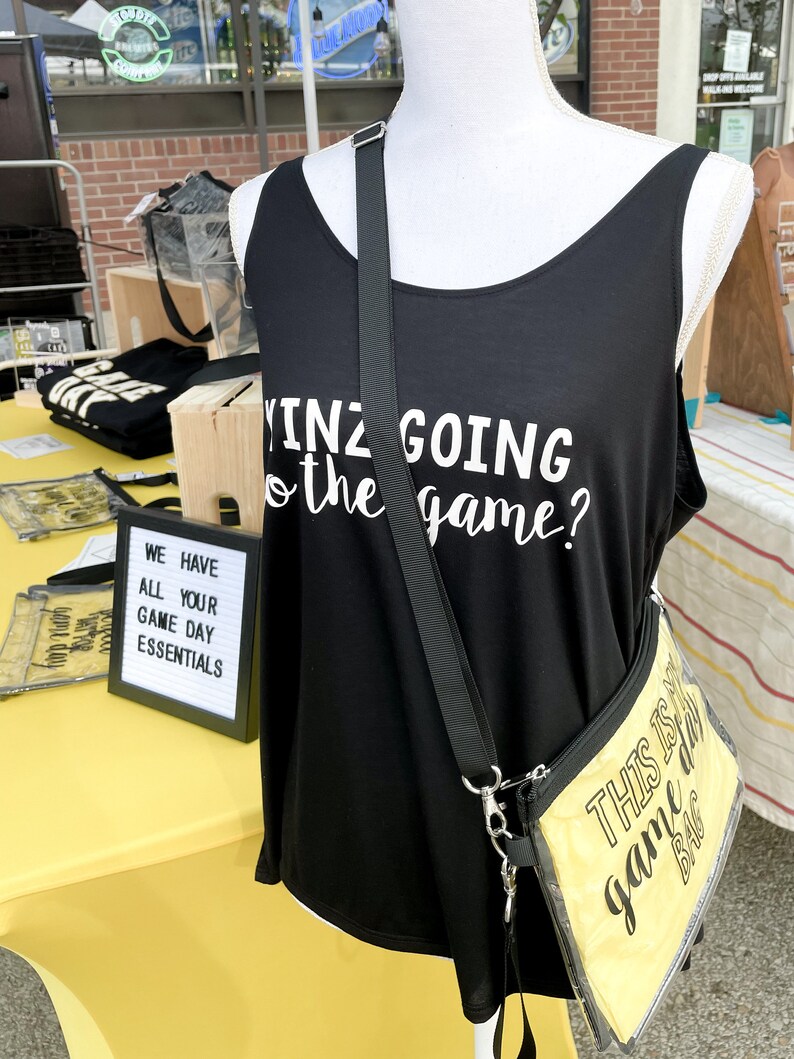 Clear Game Day Bag Stadium Approved Purse Clear Purse - Etsy