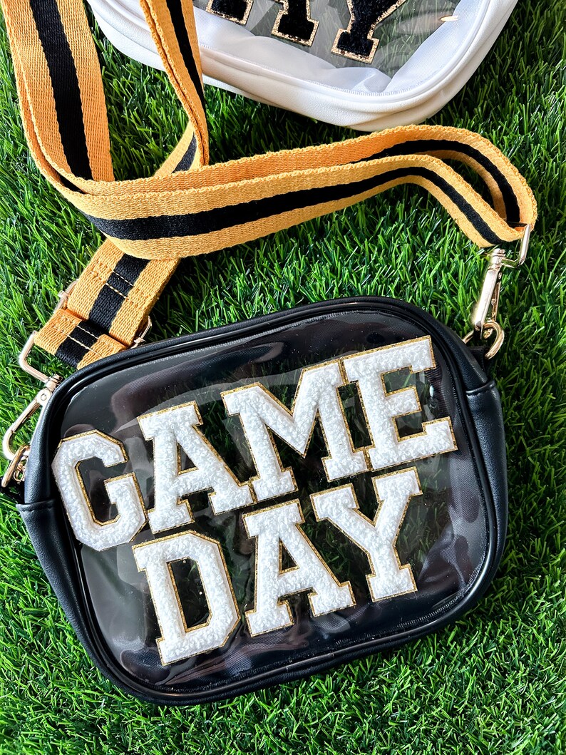 STADIUM BAG - Game Day - Clear Purse - Game Day Bag - Game Day Purse ...