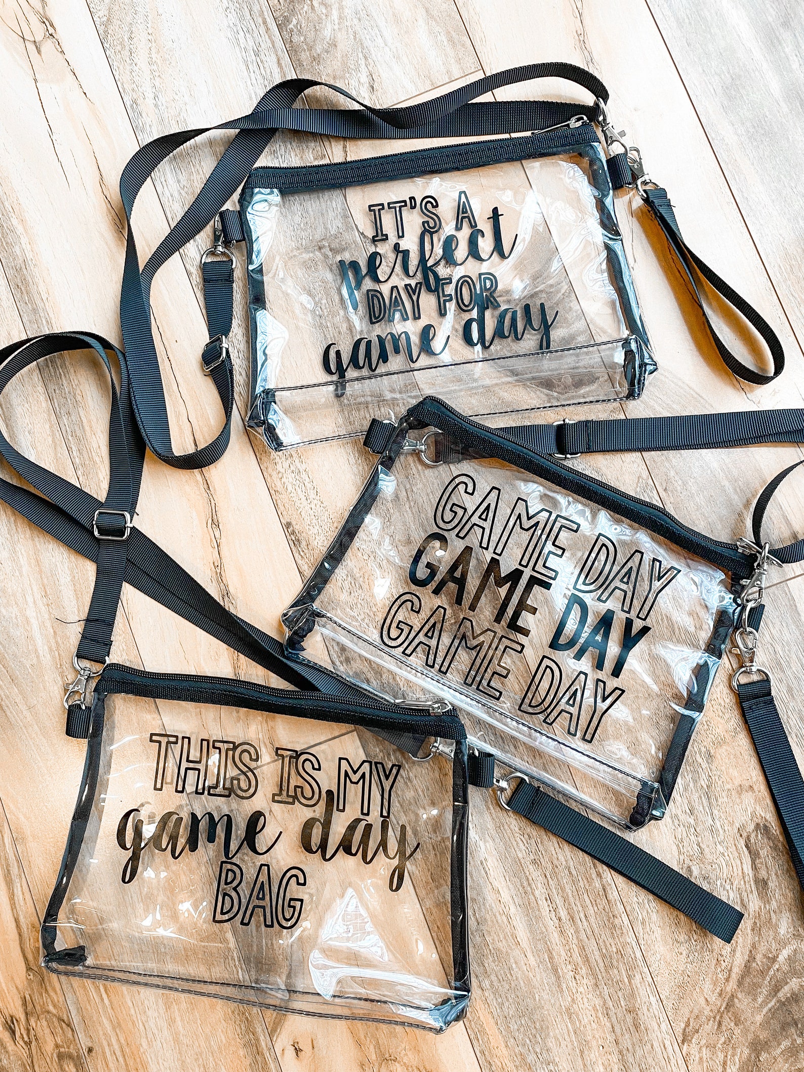 Clear Game Day Bag Stadium Approved Purse Clear Purse - Etsy