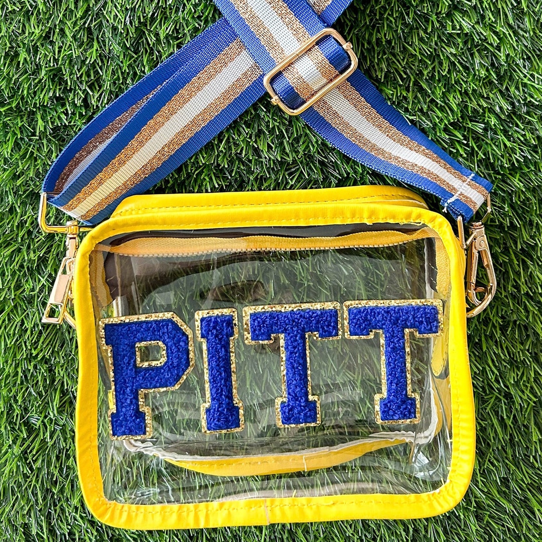 STADIUM BAG - Clear Purse - Game Day Bag - Game Day Purse - Pitt Purse ...