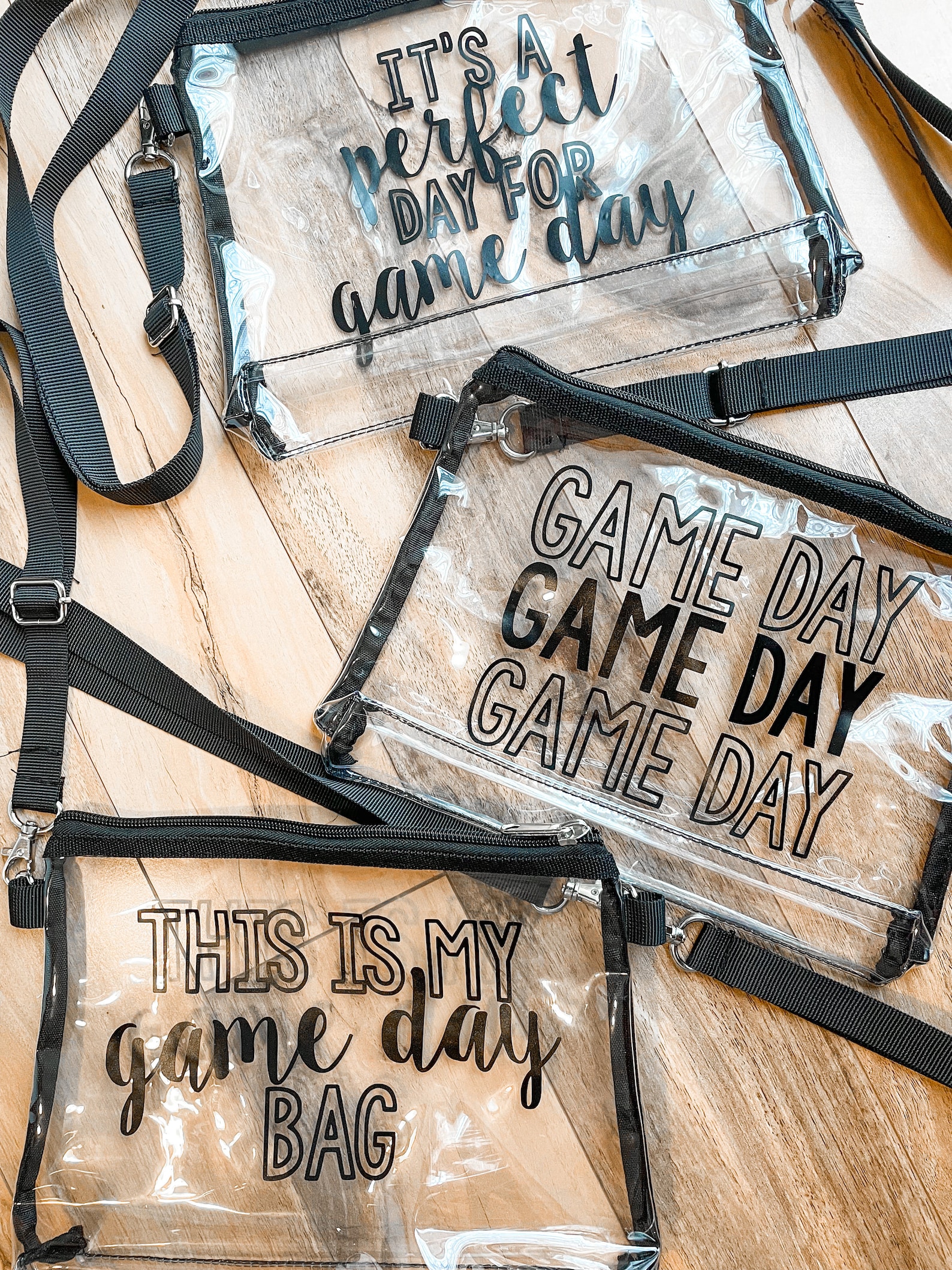 Clear Game Day Bag Stadium Approved Purse Clear Purse - Etsy