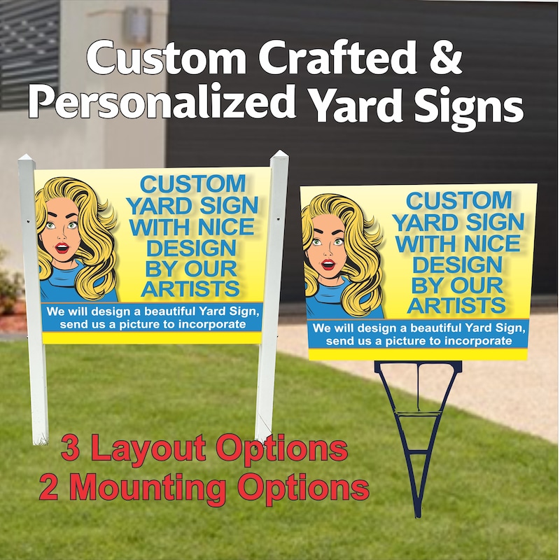 Custom Yard Sign - Etsy