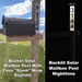 SOLAR ADDRESS Mailbox Post Led Illuminated Address Sign Solar Powered ...