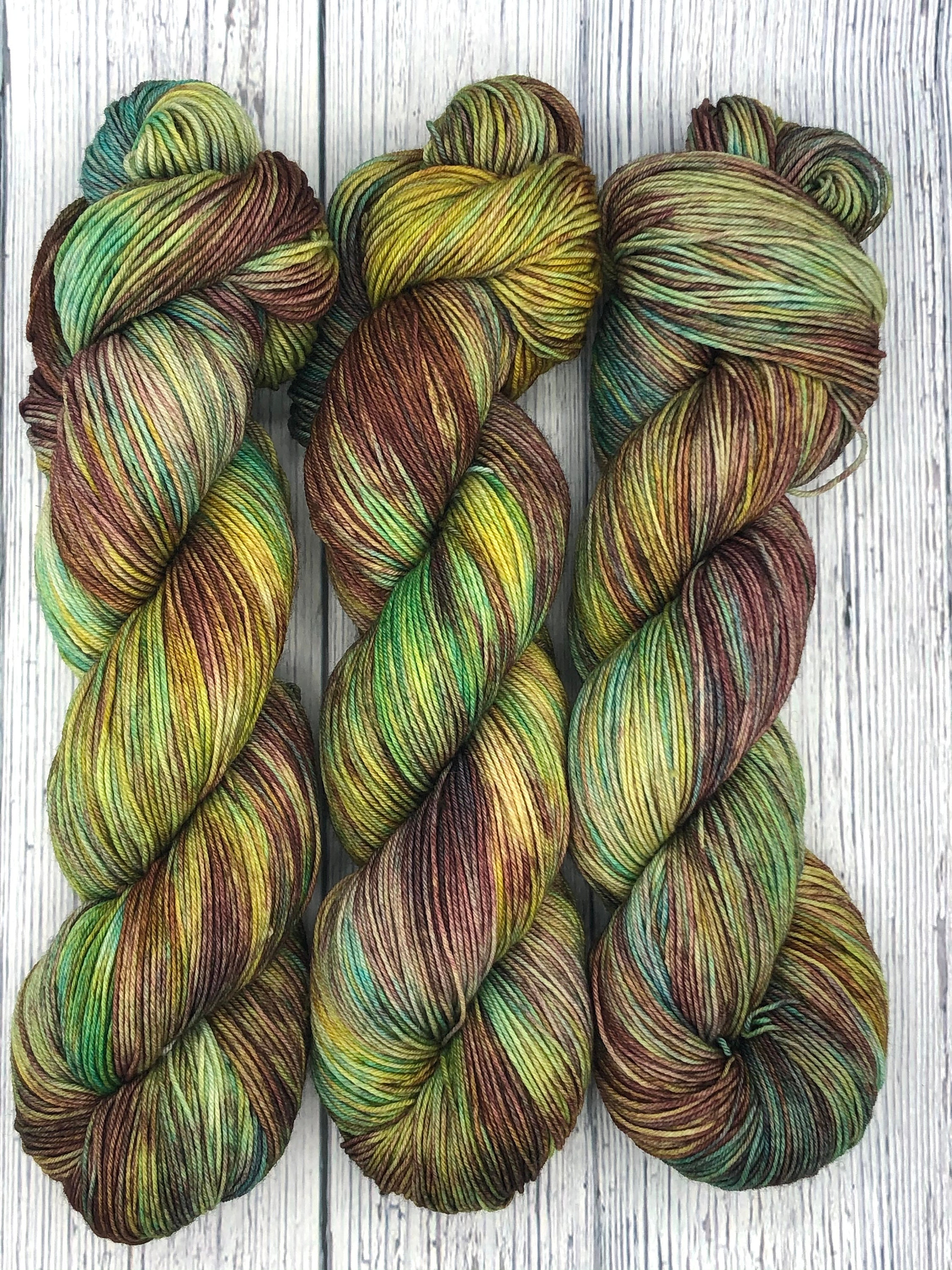 Hand Dyed Variegated Fingering Yarn - Etsy