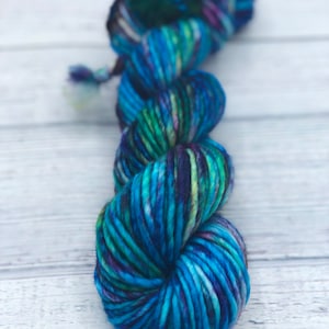 Hand Dyed Variegated Super Bulky, Bulky, Worsted Yarn - Etsy