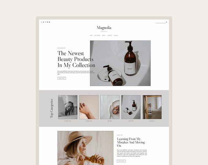 Asterism Responsive Blogger Template Fashion Blog Theme Minimal Blog ...