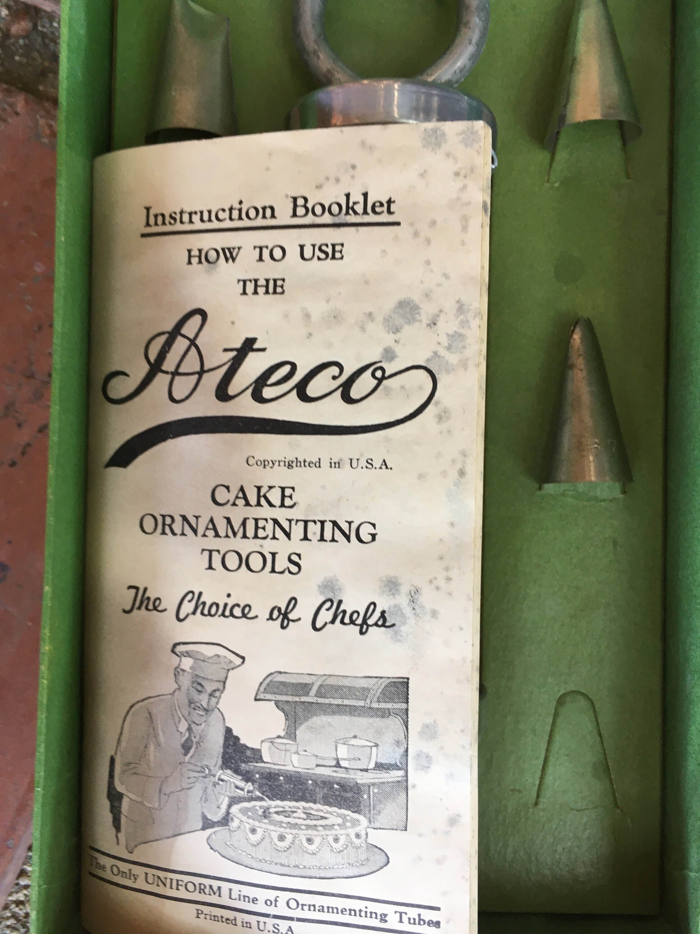 Vintage Ateco Perfect Cake Decorator Set for Cakes Pies - Etsy