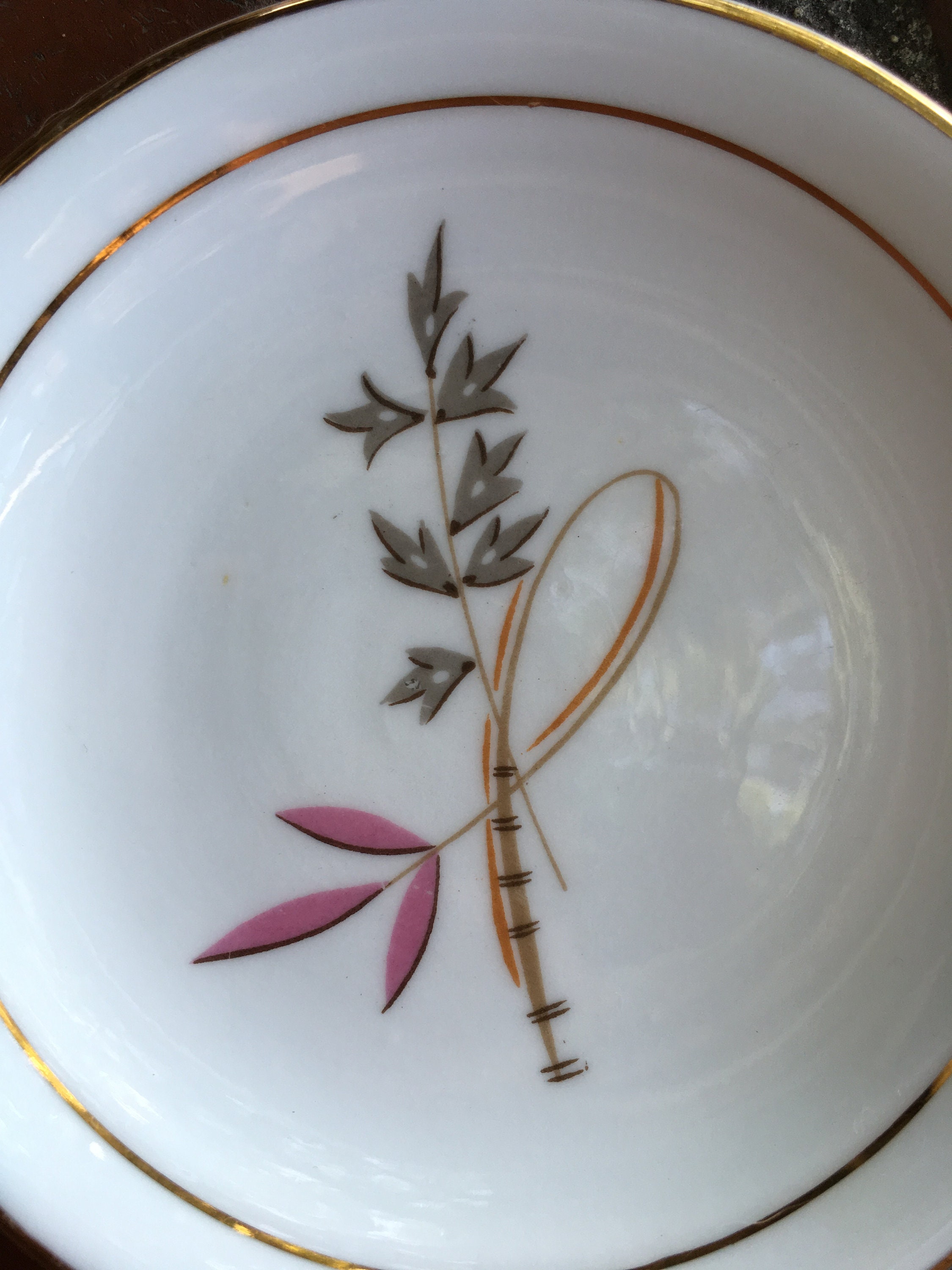 English Regency Bone China Small Dish Tea Bag Rest Spoon | Etsy