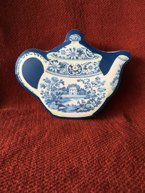 Vintage Paper Trinket Box in the Shape of a English Teapot | Etsy