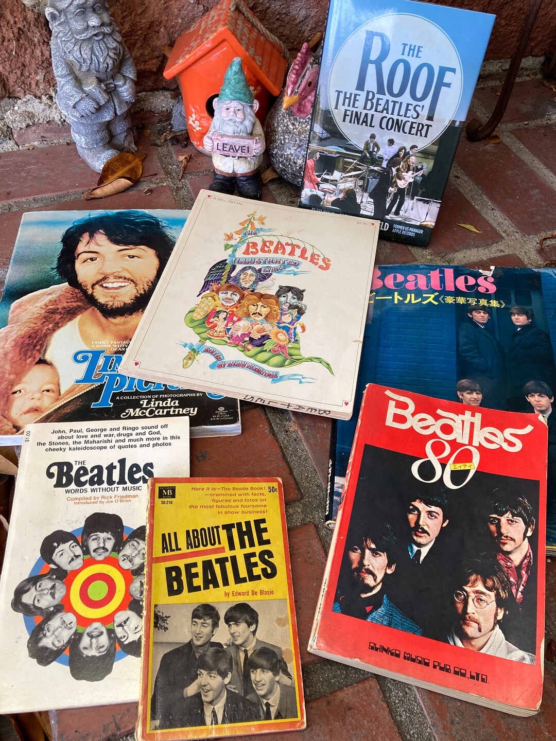 Vintage Beatles Book LOT of 7 Volumes Some Are Rare Japanese - Etsy