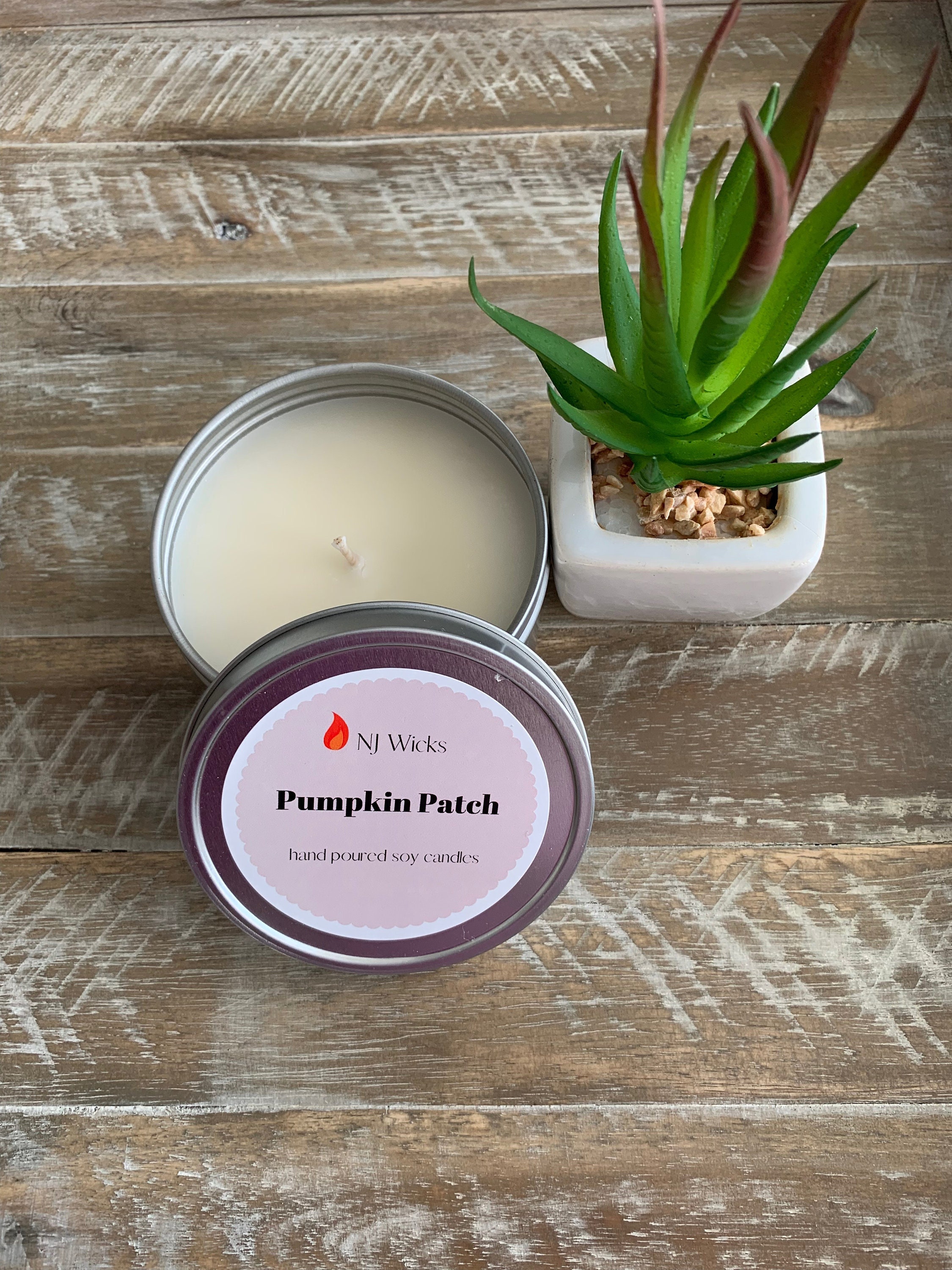 Pumpkin Scented Candle, All Natural Candle, Fall Scented Candle ...