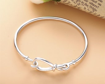 Infinity Bangle | Etsy