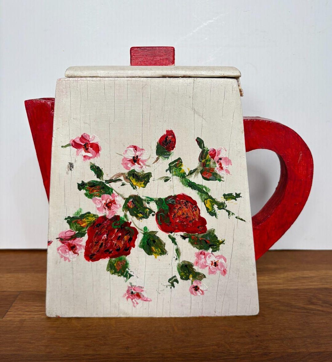 Vintage Antique Wooden Hand Painted Strawberry Powdered Laundry Soap ...