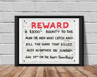 Jaws Amity Island Sign | Etsy