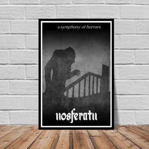 F.W. Murnau Nosferatu Original Movie Poster Art Print Max - Etsy